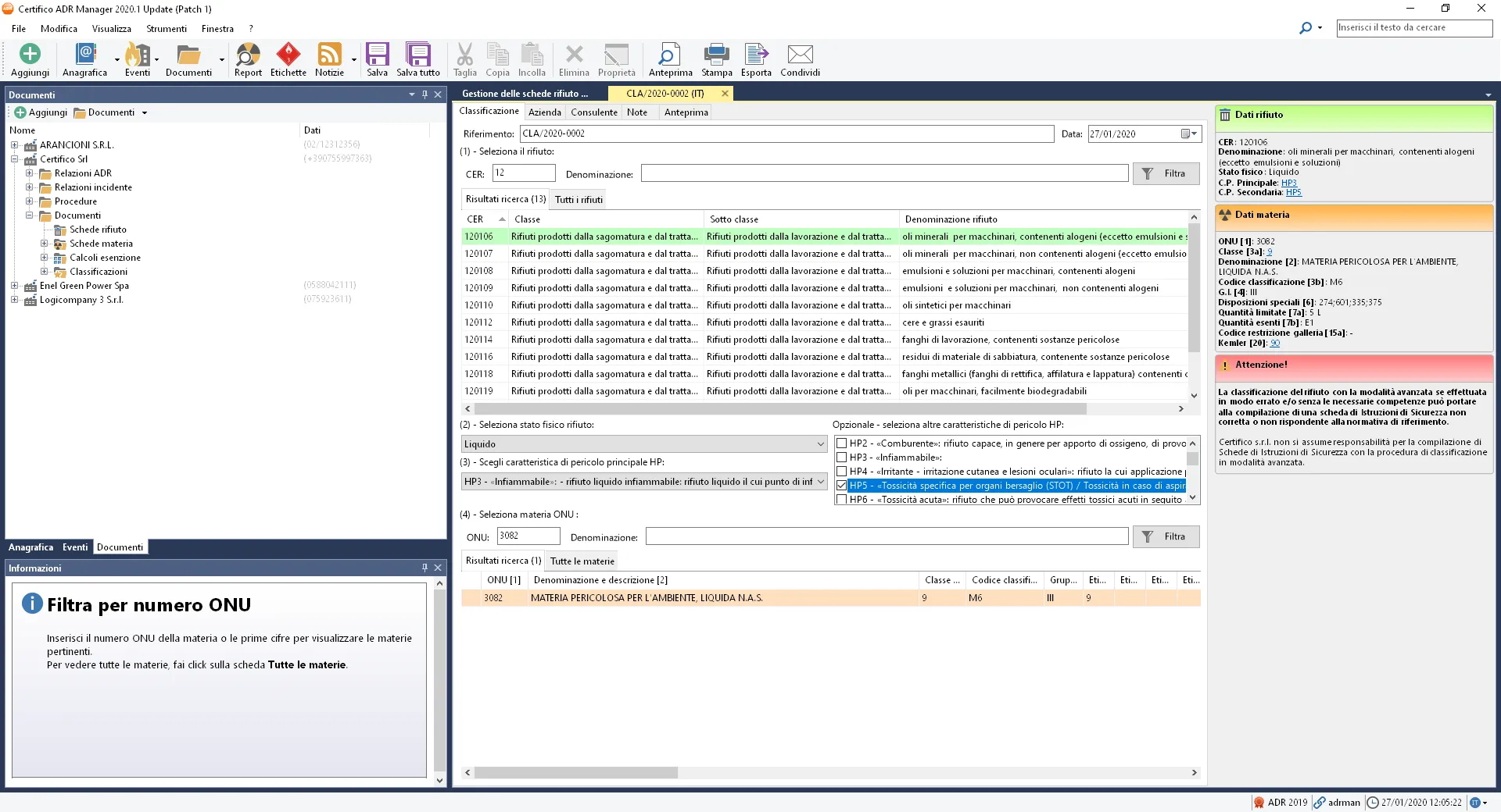 Certifico ADR Manager